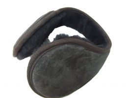 Sheepskin Ear Muffs in tan. Luxurious Soft with Secure Head Band