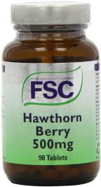 FSC 500mg Hawthorn Berry - Pack of 90 Tablets